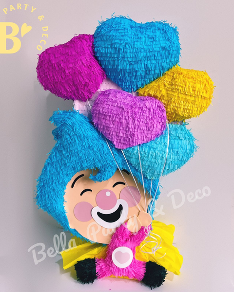 Plim Plim rosa con globos – Bella Party & Deco