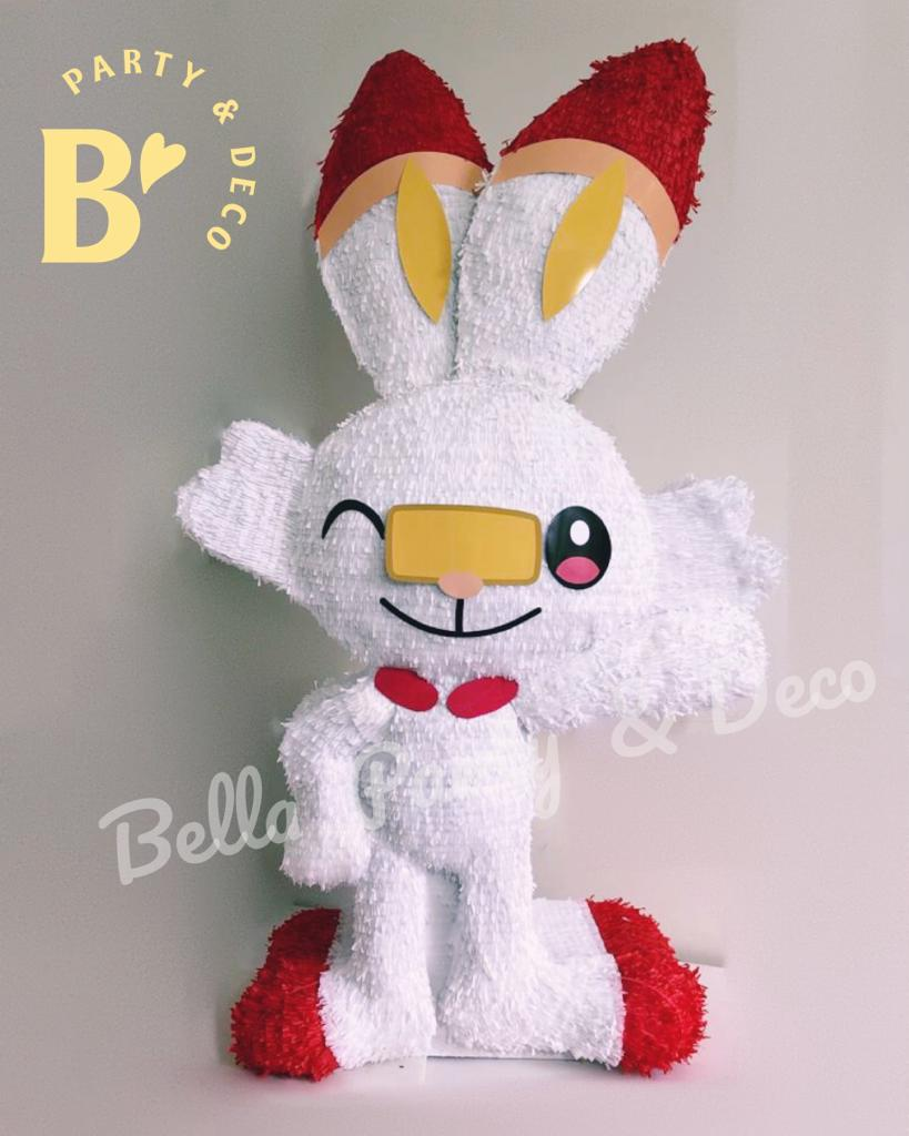 Scorbunny Pokemon – Bella Party & Deco