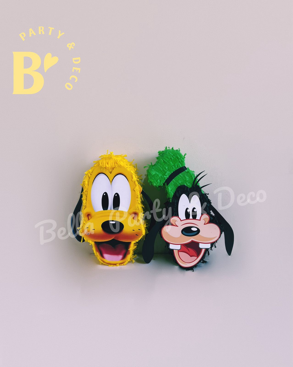 Pluto y Goofy Minipiñata – Bella Party & Deco
