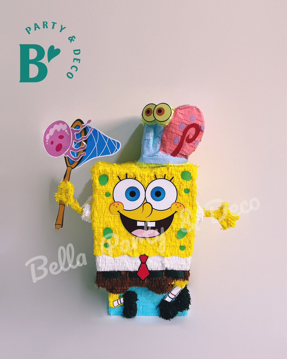 Bob Esponja y Gary - Piñata – Bella Party & Deco